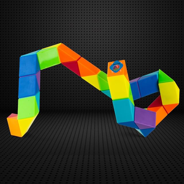 Radrabbit - Snake 3D Twist Puzzle Fidget Toy (36 Wedges) | YesStyle