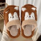 ZORI - Squirrel Fluffy Home Slippers | YesStyle