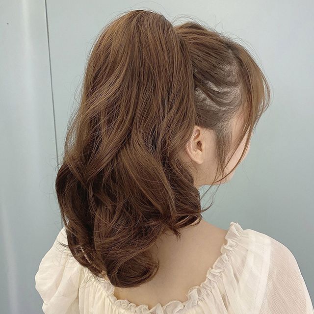 Pin Show - Wavy Ponytail / Alloy Hair Comb / Set | YesStyle