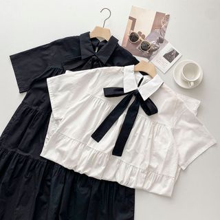 DIYI - Short-Sleeve Dress | YesStyle