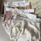 MITU - Contrast Trim Bow Panty | YesStyle