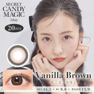 Buy Candy Magic - Secret Candy Magic 1 Day Color Lens Vanilla Brown 20 ...