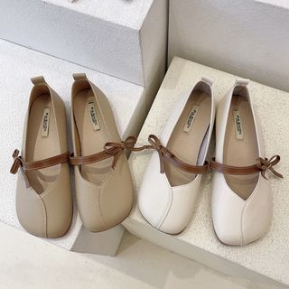 Moonwalk - Square Toe Mary Jane Shoes | YesStyle