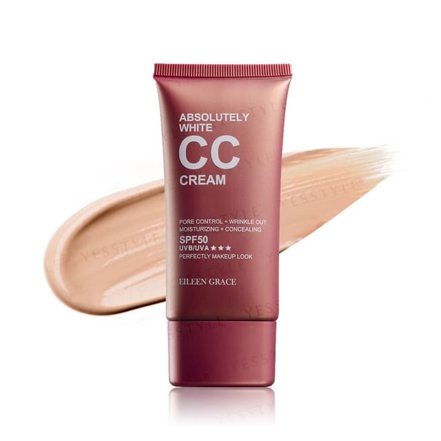 EILEEN GRACE - Absolutely White CC Cream SPF 50 PA+++ | YesStyle