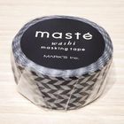 MDS - Mark's inc. Masking Tape Basic Black Check | YesStyle