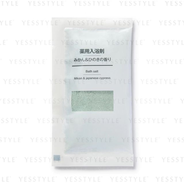 MUJI - Bath Salt Mikan & Japanese Cypress 30g | YesStyle