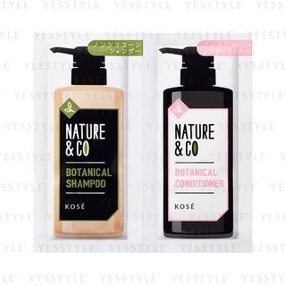 Kose - Nature & Co Botanical Shampoo & Conditioner Trial Kit | YesStyle