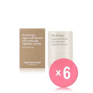 Buy THE FACE SHOP - The Therapy Vegan Multi Lipcerin (x6) (Bulk Box) in ...