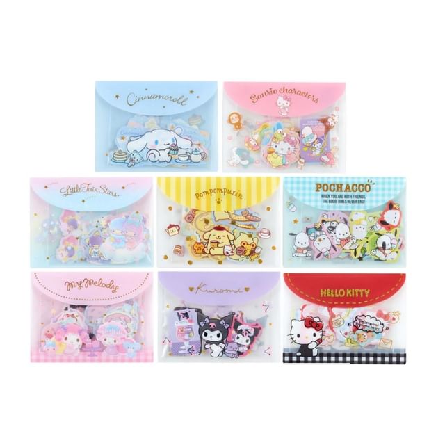 Sanrio - Sanrio Characters Original Sticker & Case Set | YesStyle