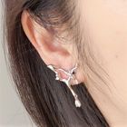 Mimishi - Rhinestone Irregular Alloy Ear Cuff | YesStyle