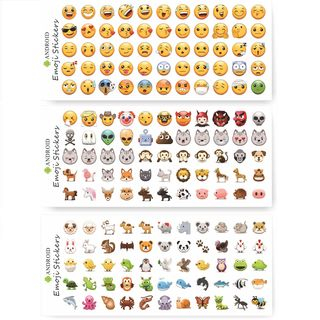 Tivi Boutique - Emoji Print Sticker | YesStyle