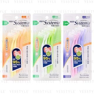 LION - Dentor Systema Interdental Brush 8 pcs - 3 Types | YesStyle