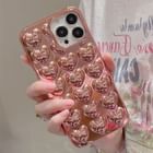 Elliure - Metallic Heart Phone Case - iPhone 16 Pro Max / 16 Pro / 16 ...