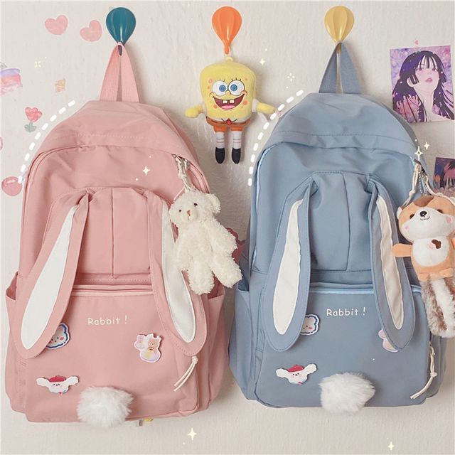 Chestnut Party - Rabbit Ear Backpack | YesStyle