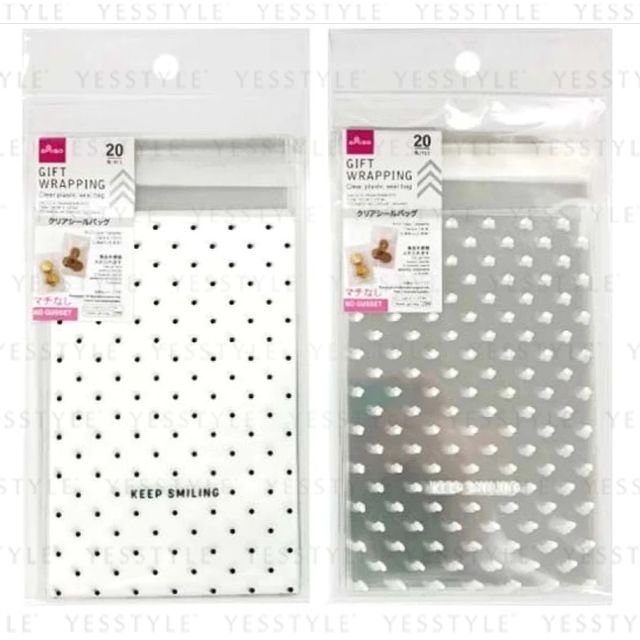 DAISO - Gift Wrapping Clear Seal Bag | YesStyle
