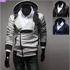 WIZIKOREA - Hooded Diagonal-Zip Jacket | YesStyle