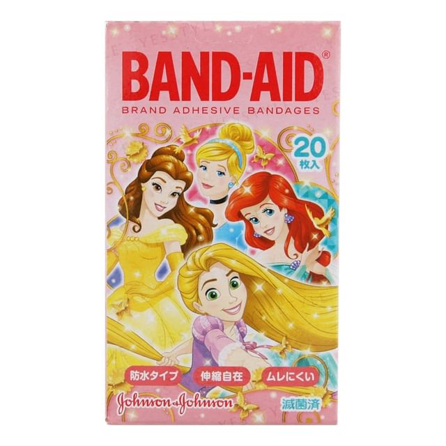 Johnson & Johnson - Disney Princess Band-Aid Adhesive Bandages | YesStyle