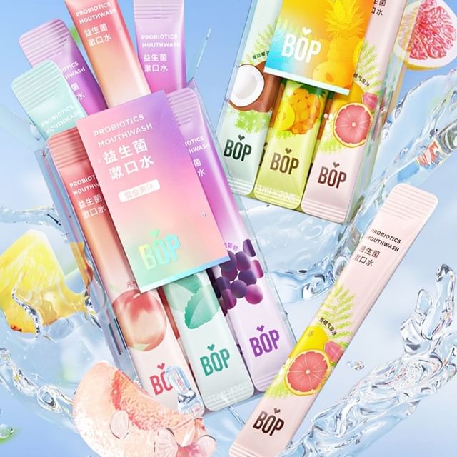 BOP - Fruity Probiotics Freshen Mouthwash - 4 Types | YesStyle