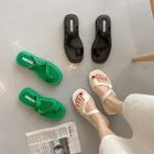 Moonwalk - Toe-Loop Platform Slide Sandals | YesStyle