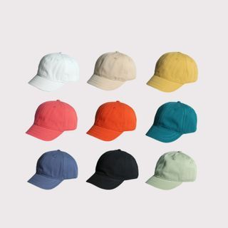 BACKNOW - Plain Short Brim Baseball Cap | YesStyle