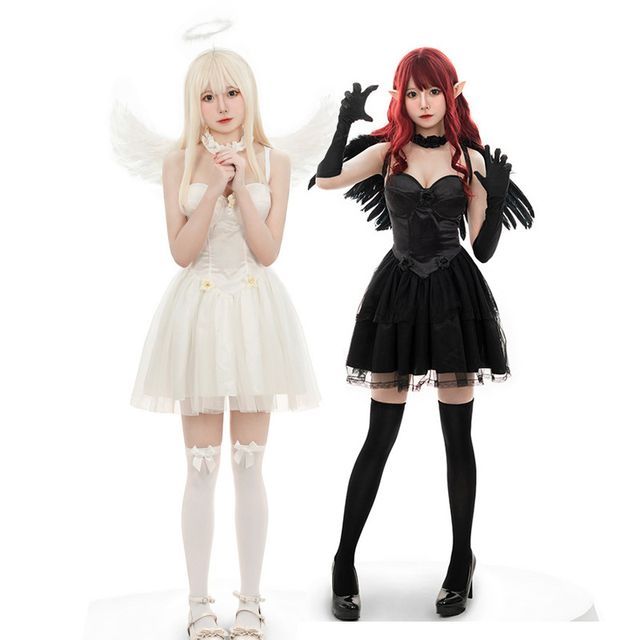 LoliLoley - Halloween Angel Cosplay Costume / Set | YesStyle