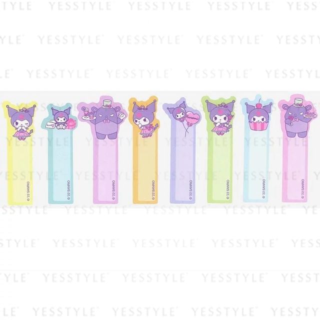 Daniel & Co. - Sanrio Kuromi Index Notepad Set 8 pcs | YesStyle