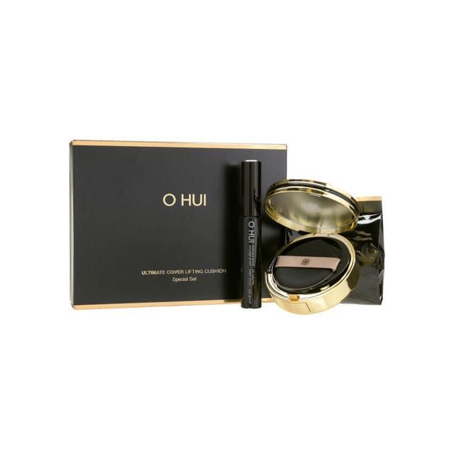 O HUI - Ultimate Cover Lifting Cushion 01 Milk Beige Special Set | YesStyle