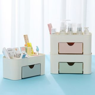 Worthbuy - Plastic Desk Organizer with Drawer | YesStyle