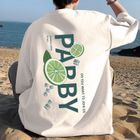 POSI - Elbow-Sleeve Lettering T-Shirt | YesStyle