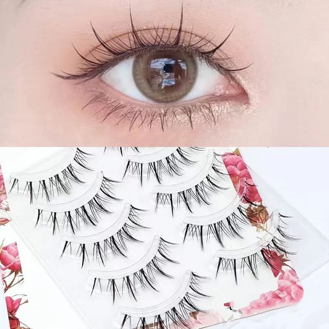 Lashie - Set of 5 Pairs: Natural Wispy False Eyelashes | YesStyle