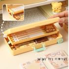 Momoi - Plain Plastic Pencil Case / Sticker / Binder Clip / Memo Pad ...