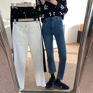 Lady Jean - Straight Leg Jeans | YesStyle