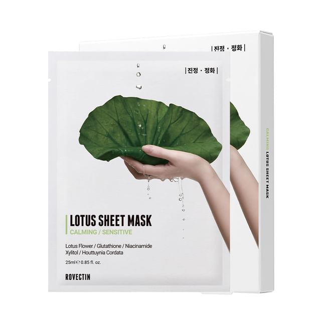 ROVECTIN - Calming Sensitive Lotus Sheet Mask Set | YesStyle
