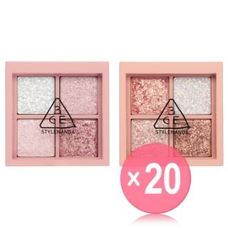 Buy 3CE - Mini Multi Eye Color Palette - 2 Types (x20) (Bulk Box) in ...