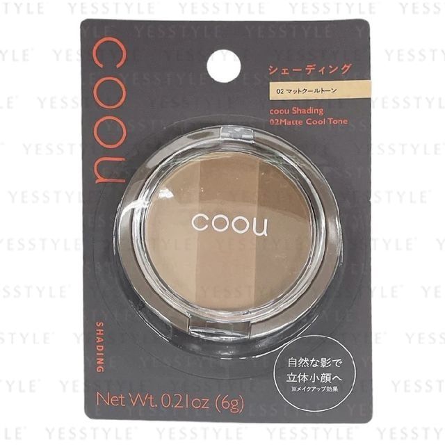 DAISO - coou Shading 02 Matte Cool Tone | YesStyle