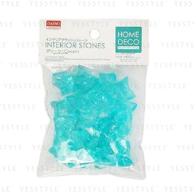 DAISO - Interior Decoration Crushed Stones Green | YesStyle