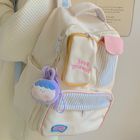 Felicity - Letter Embroidered Multi-Pocket Backpack | YesStyle