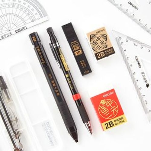 Show Home - Mechanical Pencil / Ruler Protractor Set / Refill | YesStyle