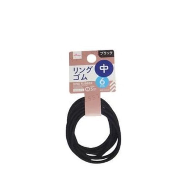 DAISO - Hair Tie Black 3mm | YesStyle