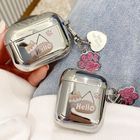 VanDi - Cat Lettering Mirrored AirPods / Pro Earphone Case Skin | YesStyle