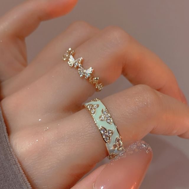 Open butterfly ring store
