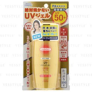 Buy Kose - Suncut Water Proof Perfect UV Protect Gel SPF 50+ PA++++ in ...