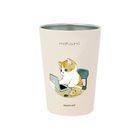 Toa Kinzoku - mofusand 2WAY Double Vacuum Tumbler M 450ml (Work From Home Nyan) | YesStyle