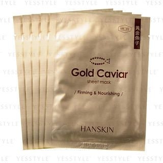 Hanskin - Gold Caviar Sheet Mask (Firming & Nourishing) | YesStyle