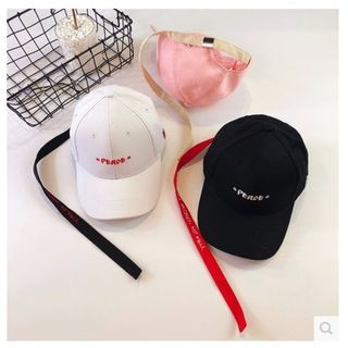 FROME - Letter Long Strap Baseball Cap | YesStyle