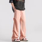 Bay Go Mall - High Waist Plain Wide Leg Pants | YesStyle