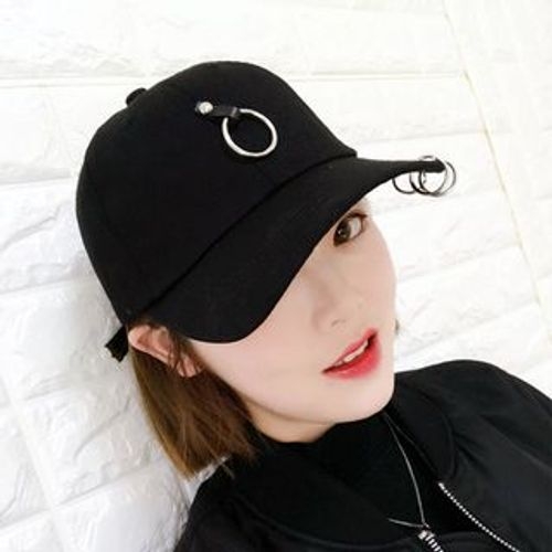 Skycap - Ring Detail Baseball Cap | YesStyle