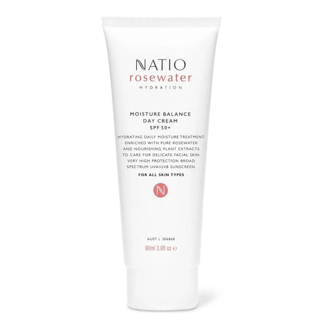 NATIO - Rosewater Hydration Moisture Balance Day Cream SPF 50+ | YesStyle
