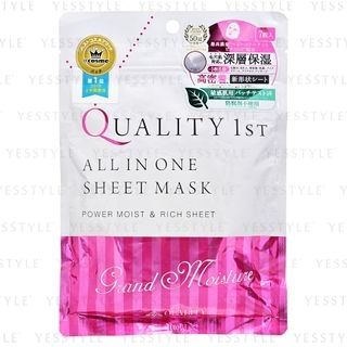 Quality First - All In One Grand Moisture Sheet Mask | YesStyle