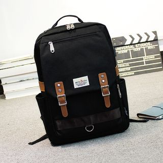 Bag Hub - Buckled Lightweight Backpack | YesStyle